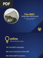 BSP's New Logo and Core Values | PDF | Monetary Policy | Banks
