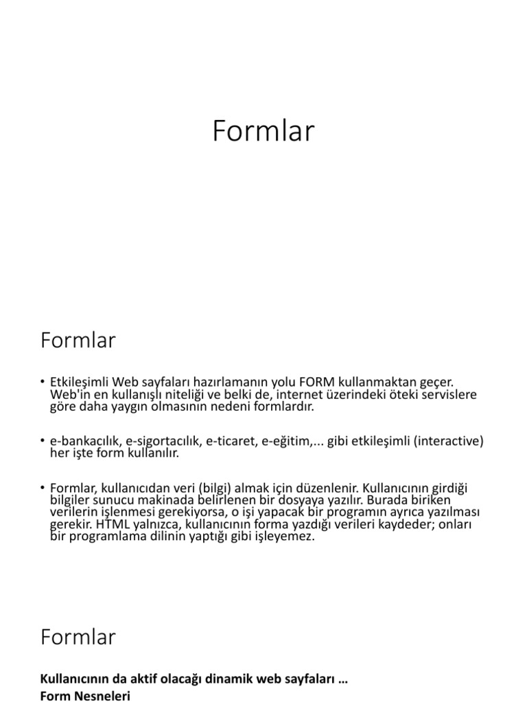 Formlar | PDF