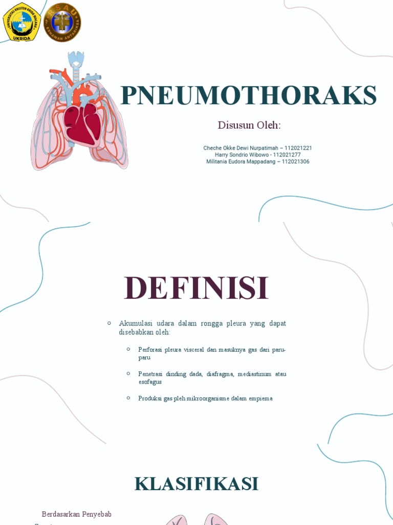 PNEUMOTHORAX | PDF