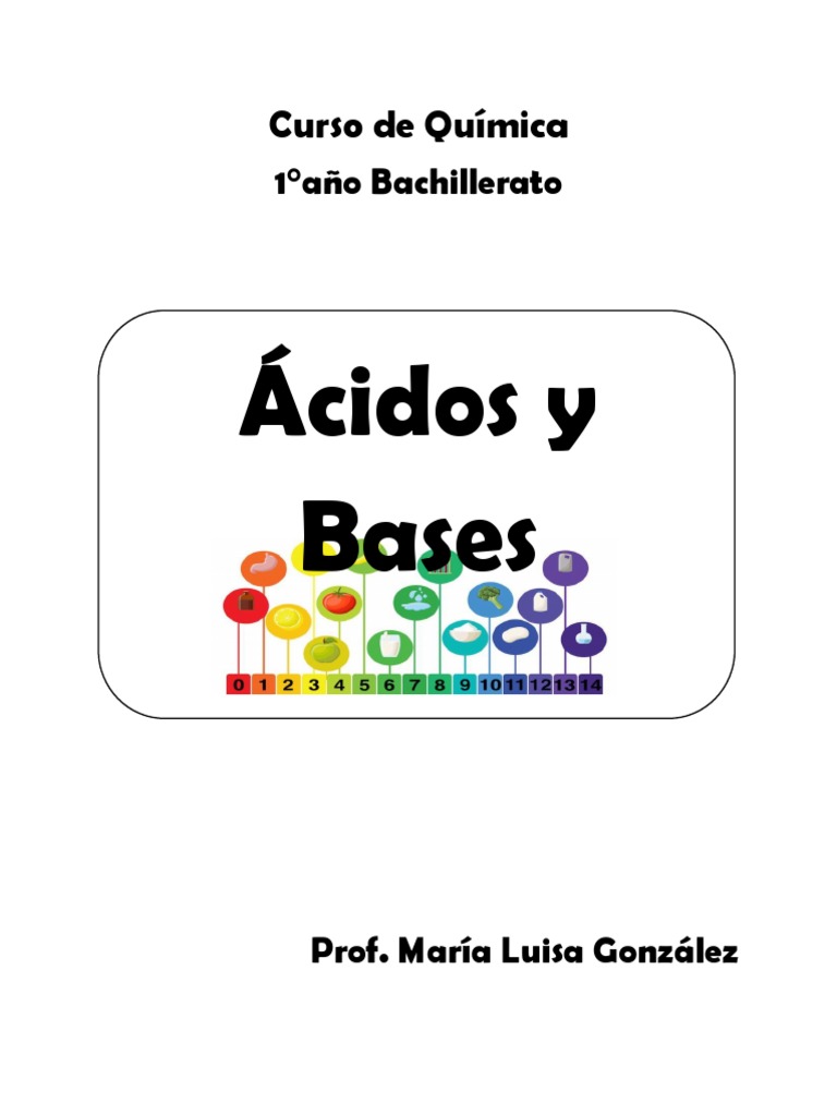 Acidos y Bases | PDF | Ácido | Ph