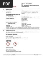 Q20 SDS | PDF | Dangerous Goods | Occupational Safety And Health