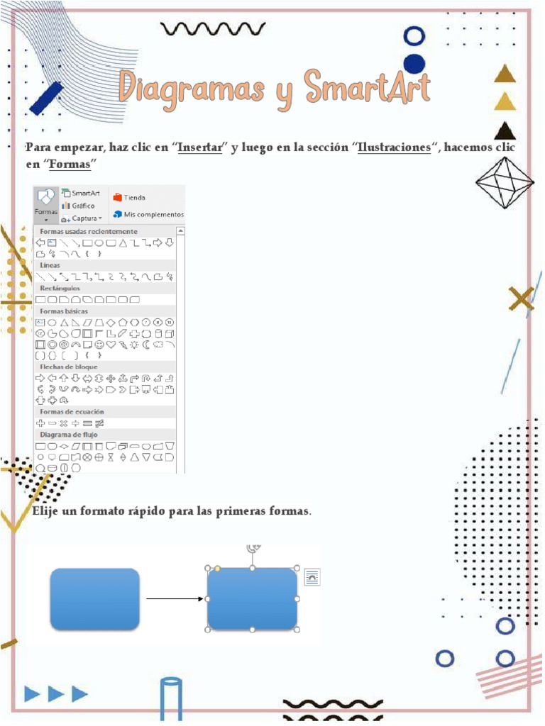 Diagramas y SmartArt | PDF | Informática