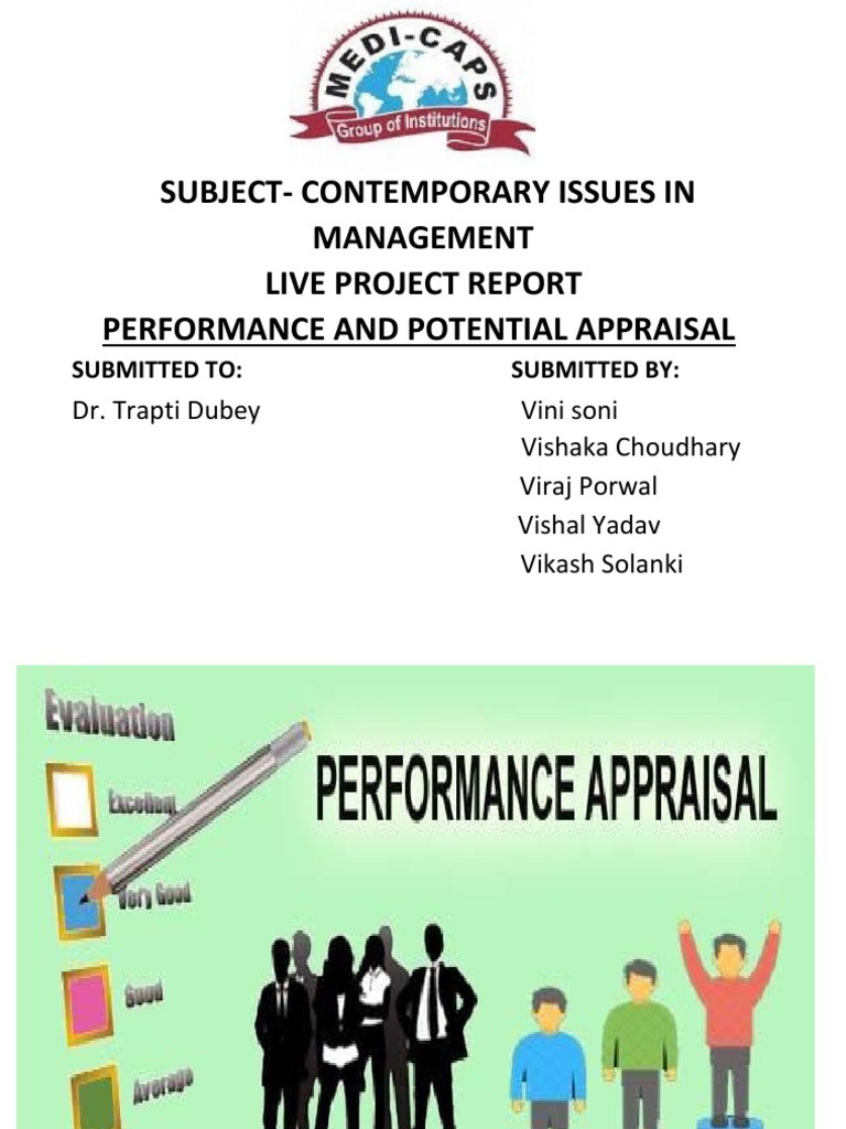 Live Project Report On Performance | PDF | Performance Appraisal ...