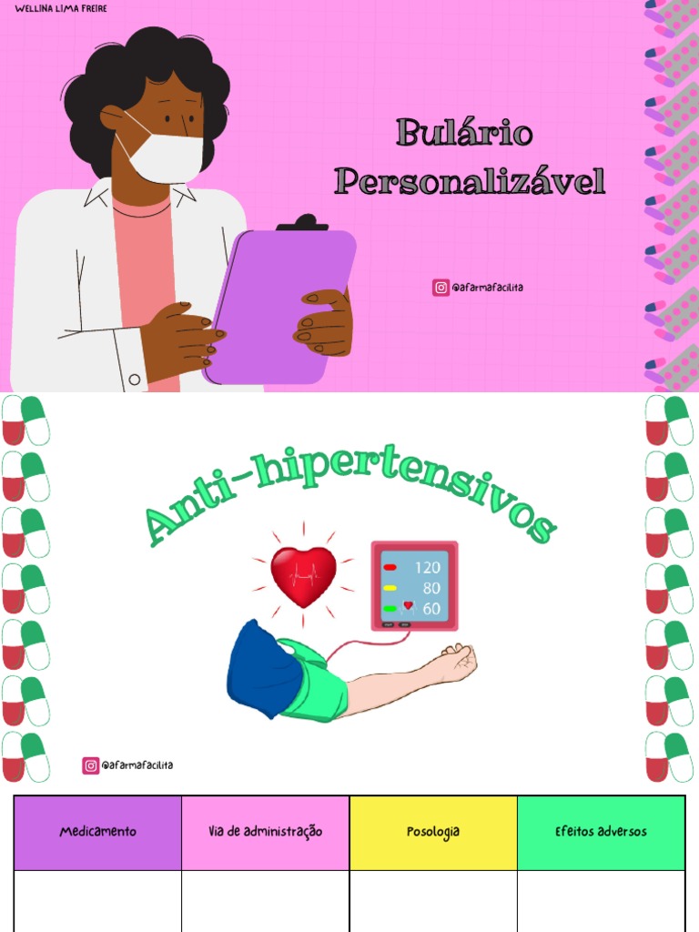 Bulário de Medicamentos para Enfermagem | PDF | Química Medicinal | Terapia