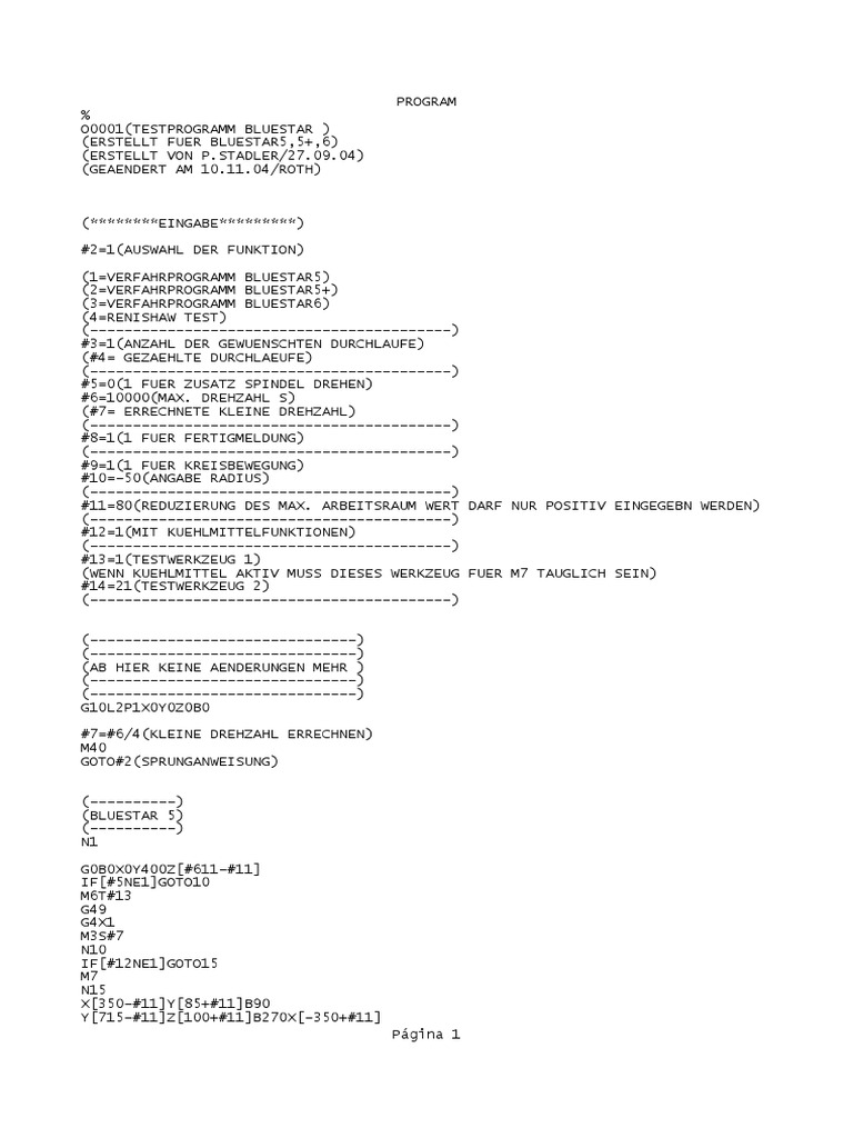 Comprehensive CNC Machine Program for Multi-Axis Machining Operations ...