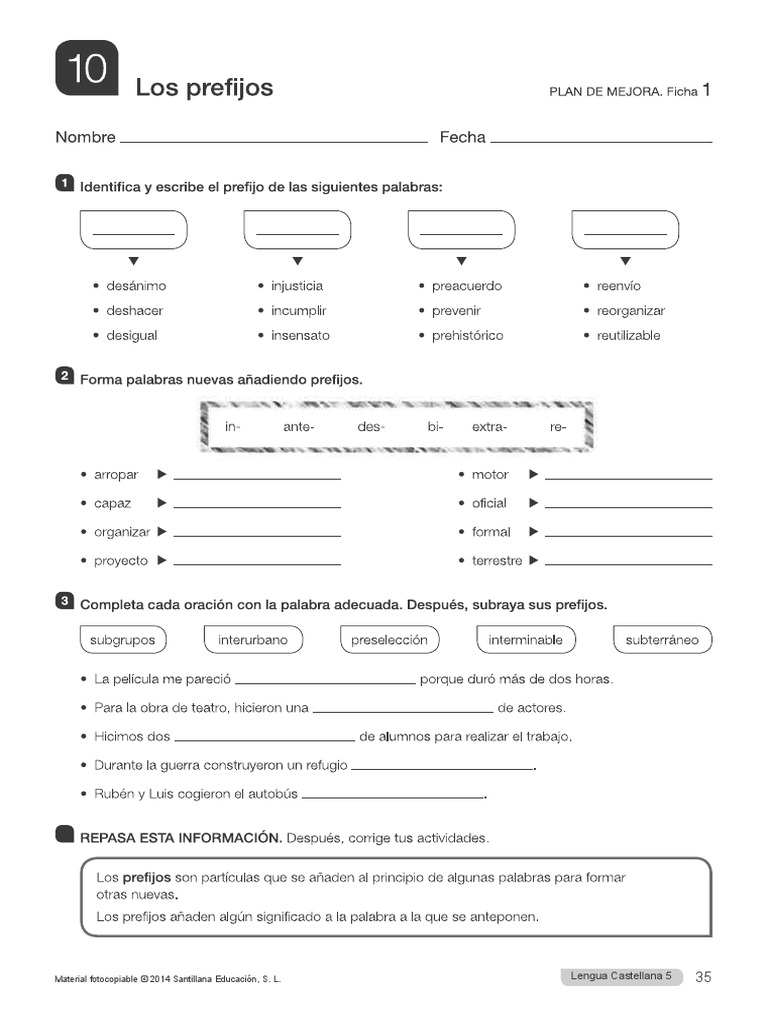 Prefijos | PDF