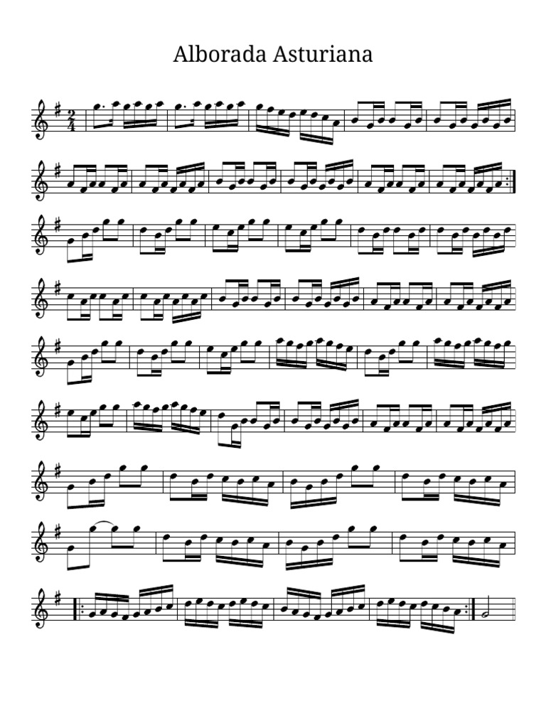 Alborada Asturiana | PDF