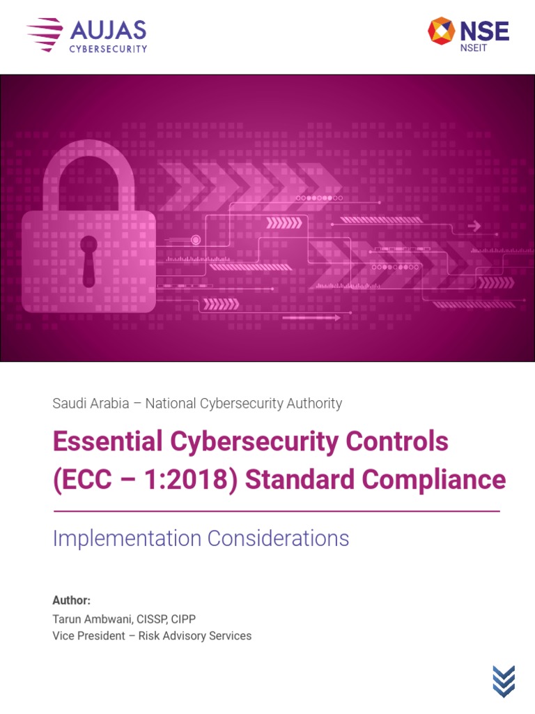 Essential Cybersecurity Controls (ECC - 1:2018) Standard Compliance | PDF | Security | Computer ...