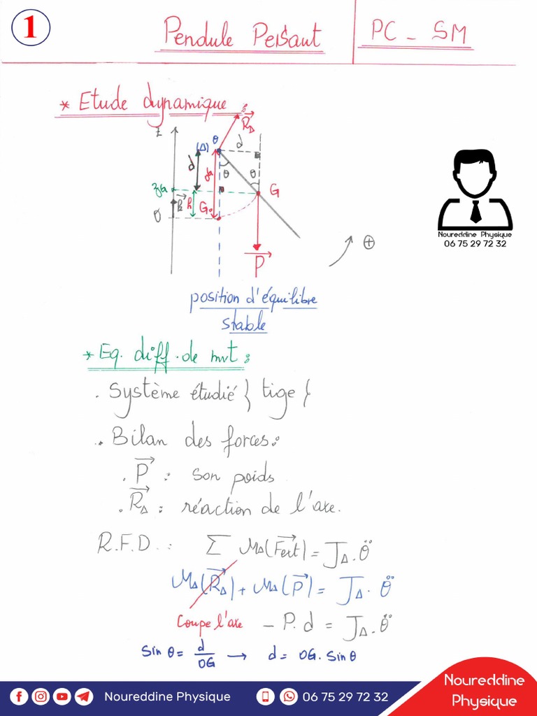 Pendule Pesant | PDF
