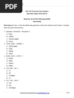 UPSC CSE 2025 CSAT Set A Answer Key | PDF