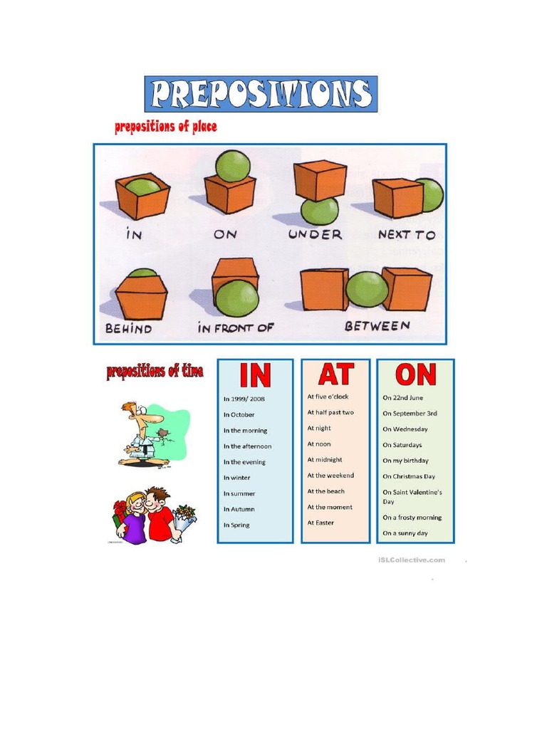 Pronouns and Prepositions | PDF | Pronoun | Plural