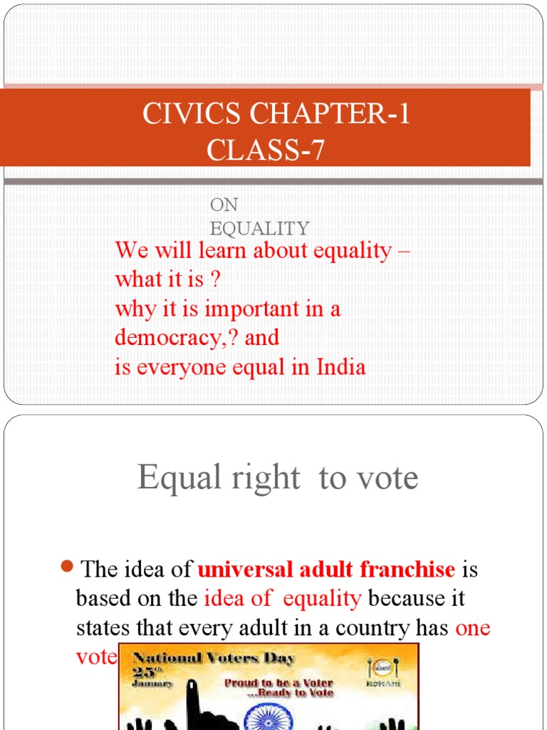 Civics Chapter-1 Class-7 | PDF