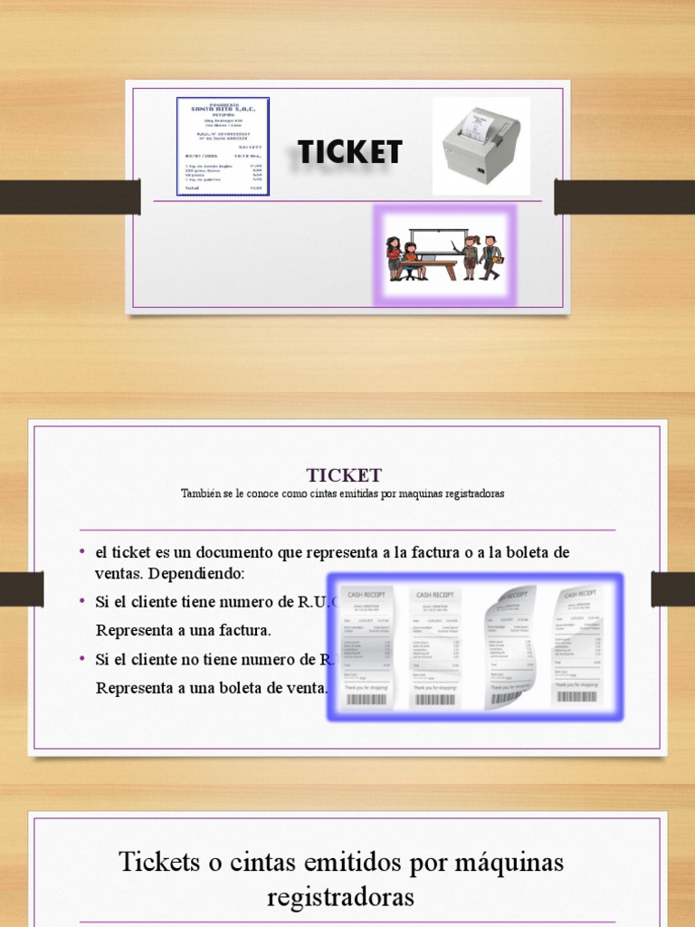Comprendiendo los tipos y requisitos de los tickets emitidos por ...