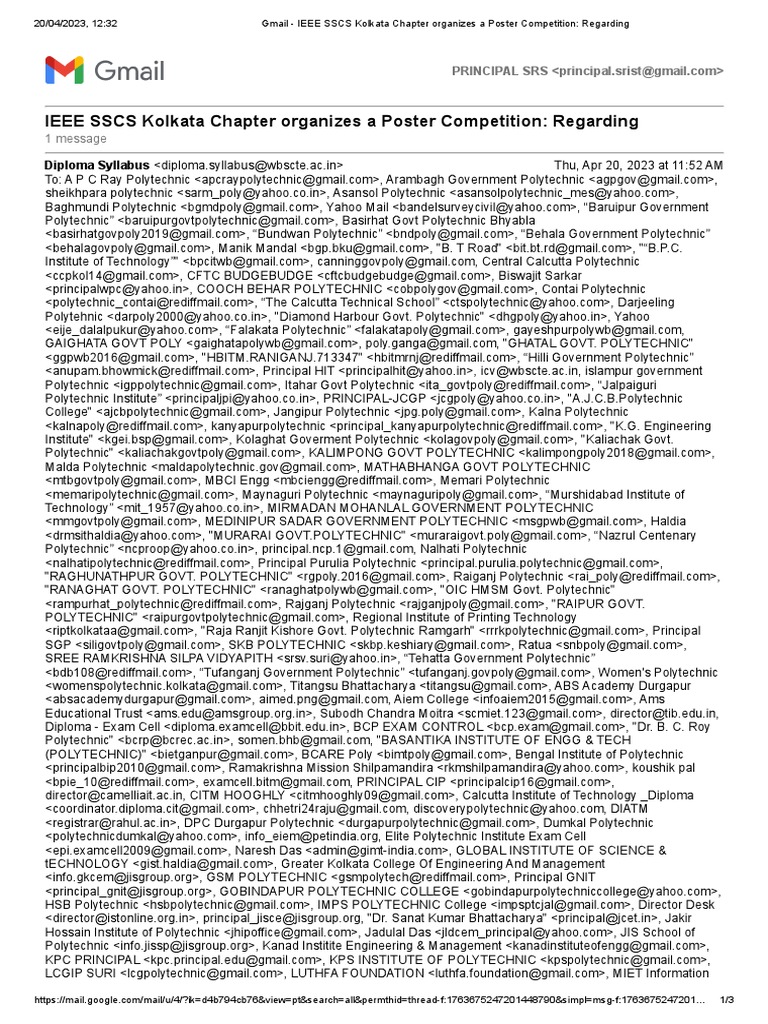 IEEE Poster Contest for Students | PDF | Institute Of Technology