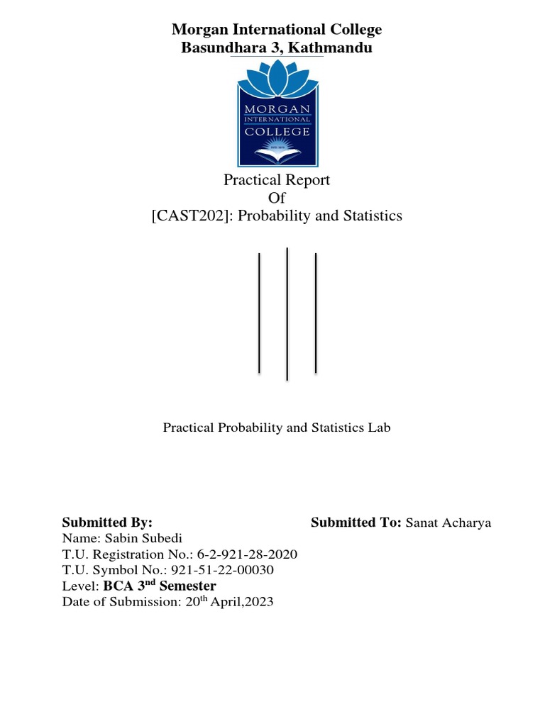 Statistical Package For The Social Science Spss Lab Report Bca 3rd Sem ...