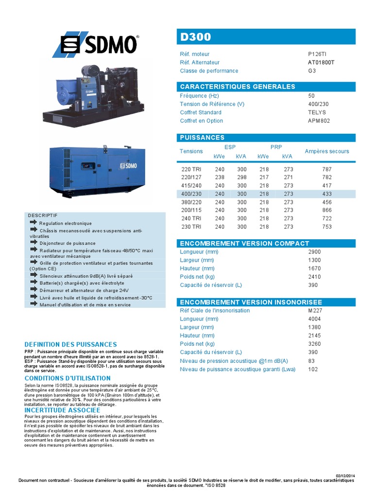 Datasheet D300 | PDF