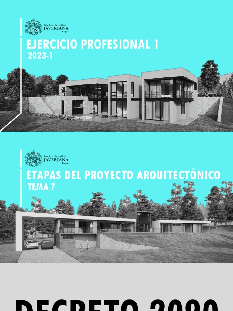 EP1. Proyecto Arquitectónico | PDF | Arquitecto | edificio