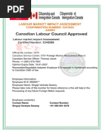 LMIA Approval | PDF