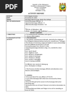 Badac Activity Report SGLG 2022 | PDF | Substance Abuse