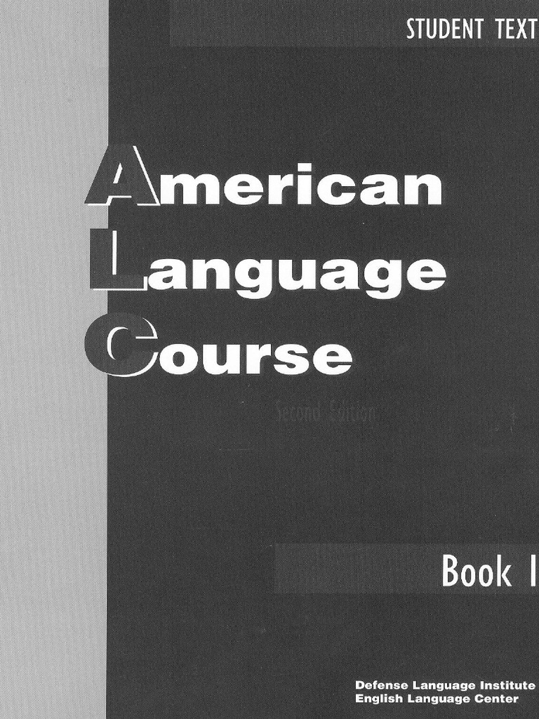 American Laguage Course Book1 | PDF