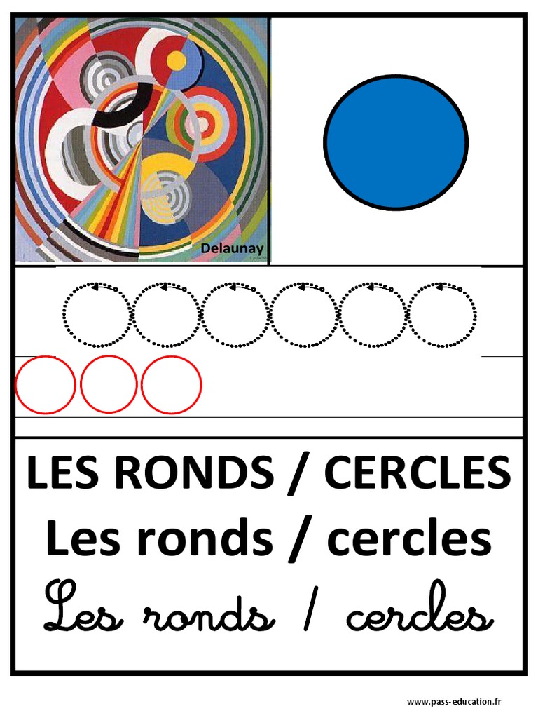 Ronds Graphisme - Affichages Pour La Classe - Maternelle - PS - MS - GS ...