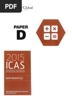 Icas Past Papers Answers | PDF