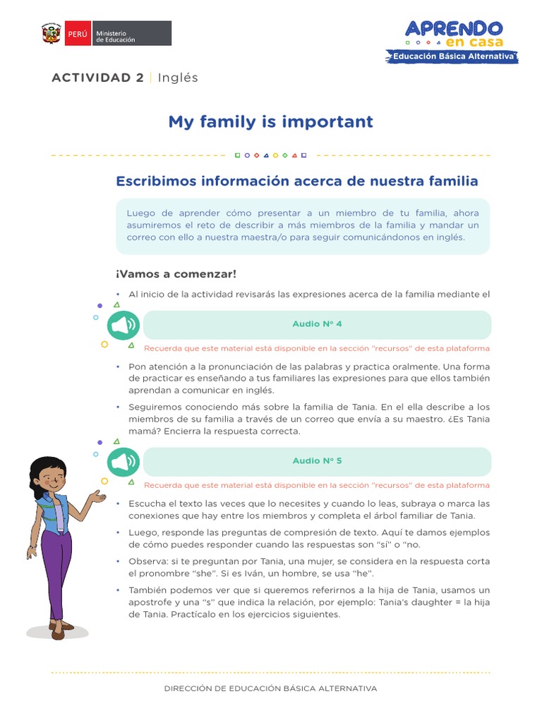 Exp2 Eba Avanzado 1 Seguiaprendiendo Ingles Act 2 | PDF