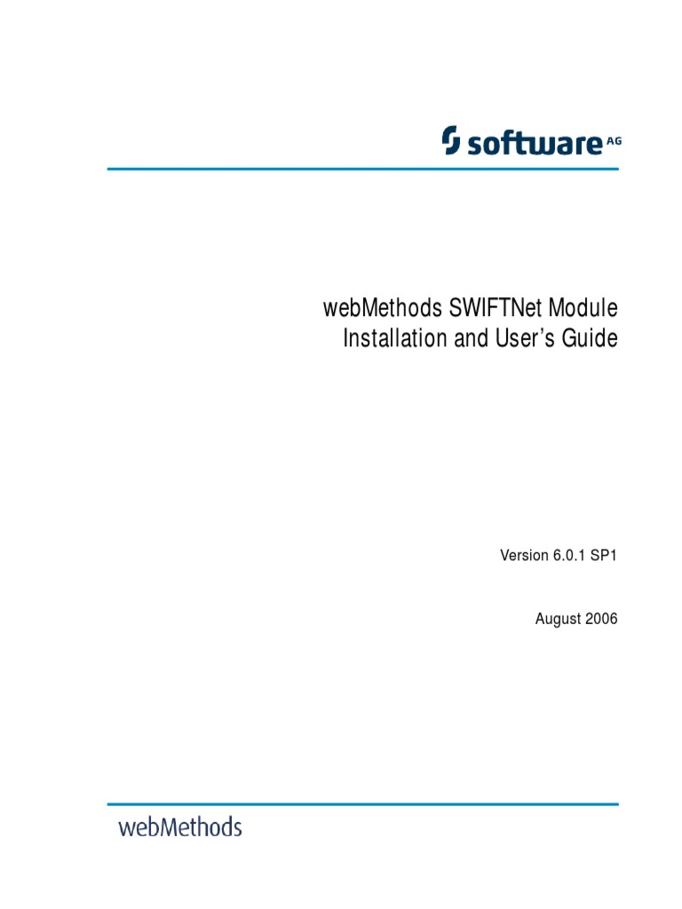 6-0-1-SP1 SWIFTNet Module Install and Users Guide | PDF | Server (Computing) | Client (Computing)