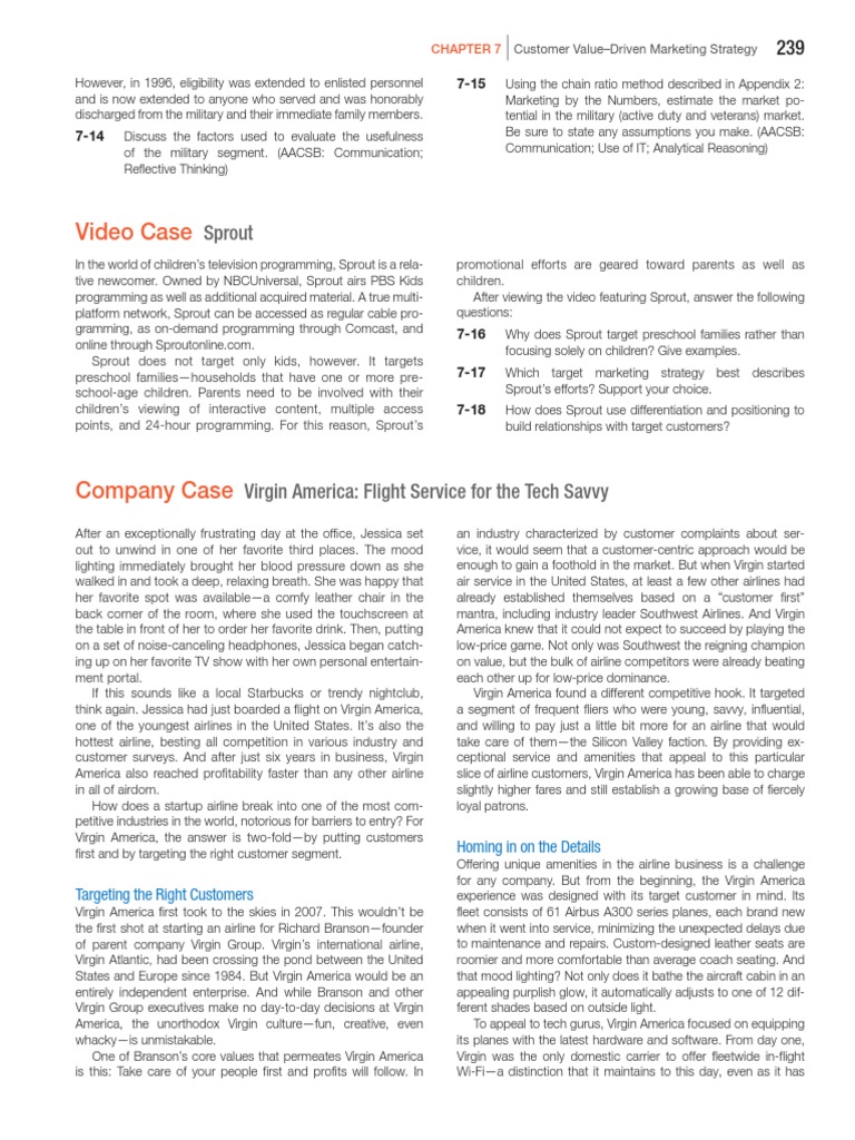 Case Study Segmentation | PDF