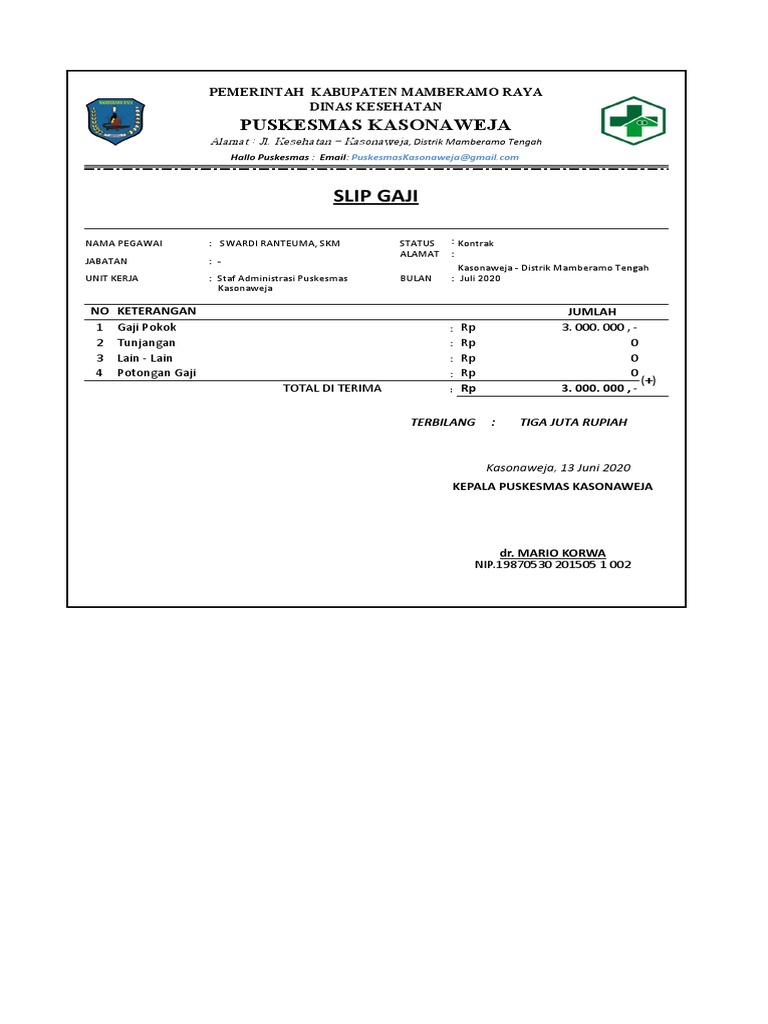 Slip Gaji | PDF