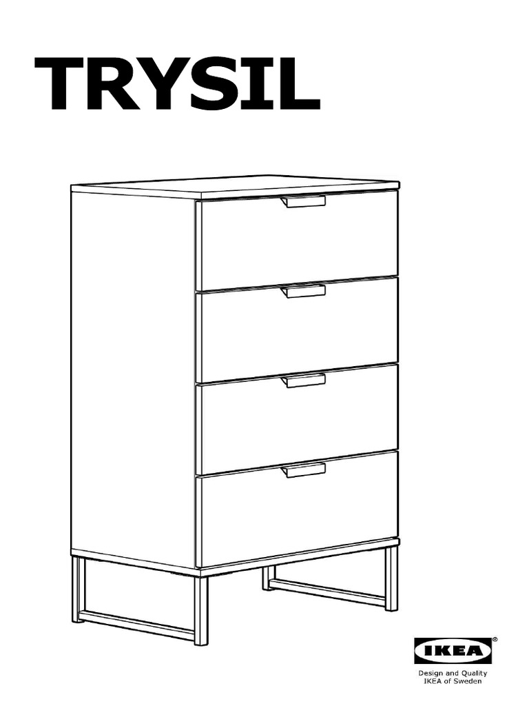 Ikea Trysil Kommode