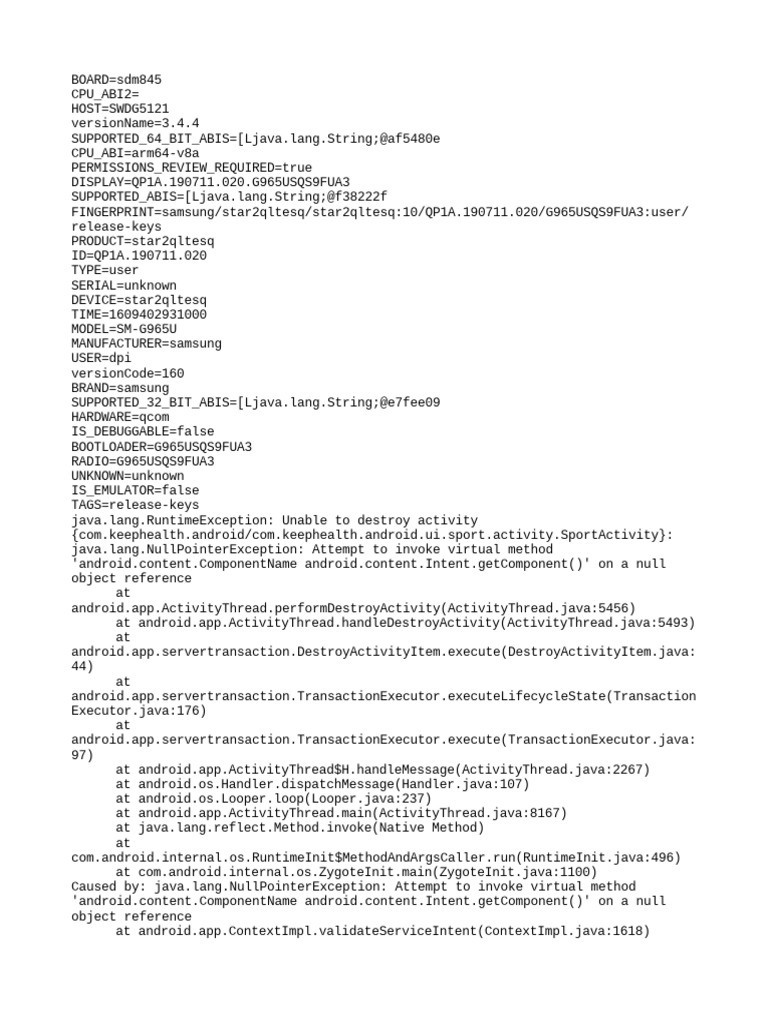 Crash - Log - 2022 12 25 11 51 31 | PDF | Java (Programming Language) | Android (Operating System)