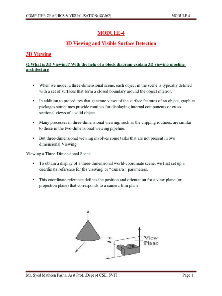 CG Module 4 Notes | PDF | Cartesian Coordinate System | Mathematical ... CG Module 4 Notes | PDF | Cartesian Coordinate System | Mathematical ...