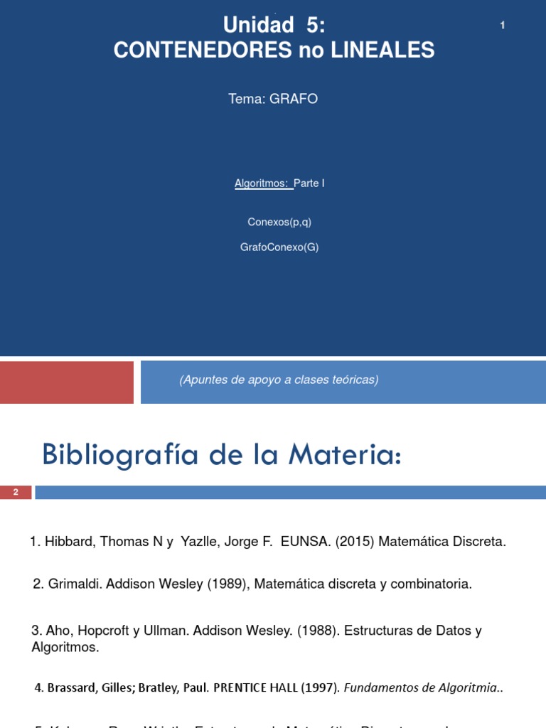 Grafo II | PDF | Vértice (teoría de grafos) | Teoría de grafos