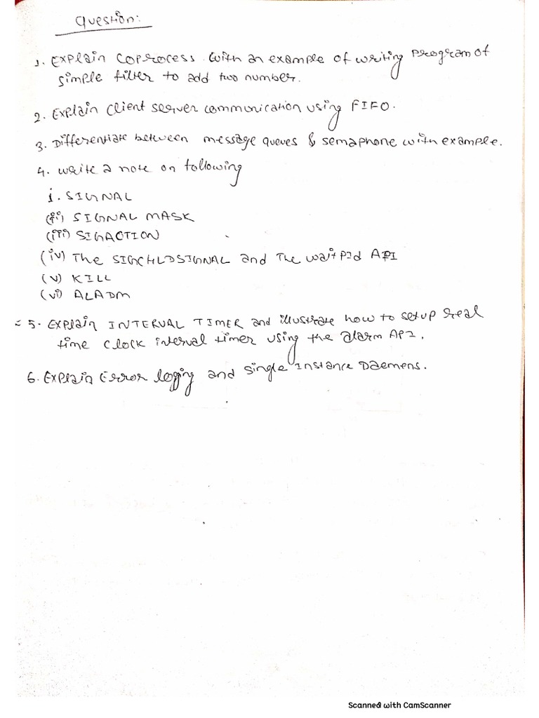 18CS56 Ia3 Imp Ques | PDF