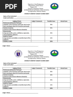 Tabulation Sheet | PDF