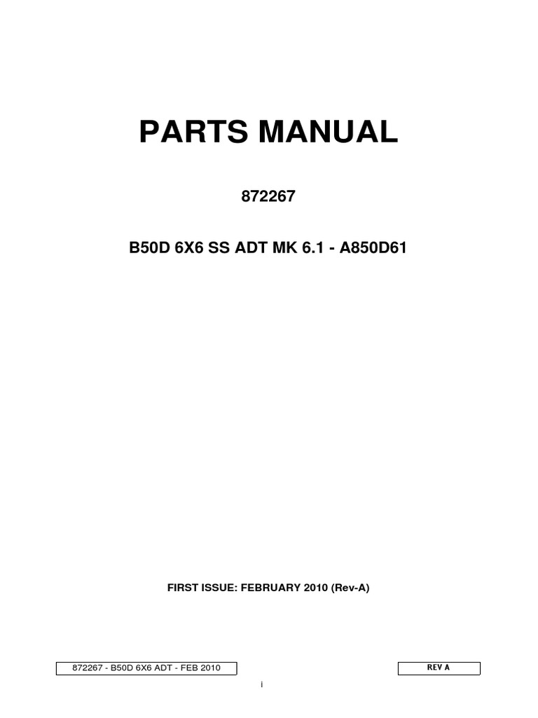 B50D MK6.1 Feb+'10 | PDF