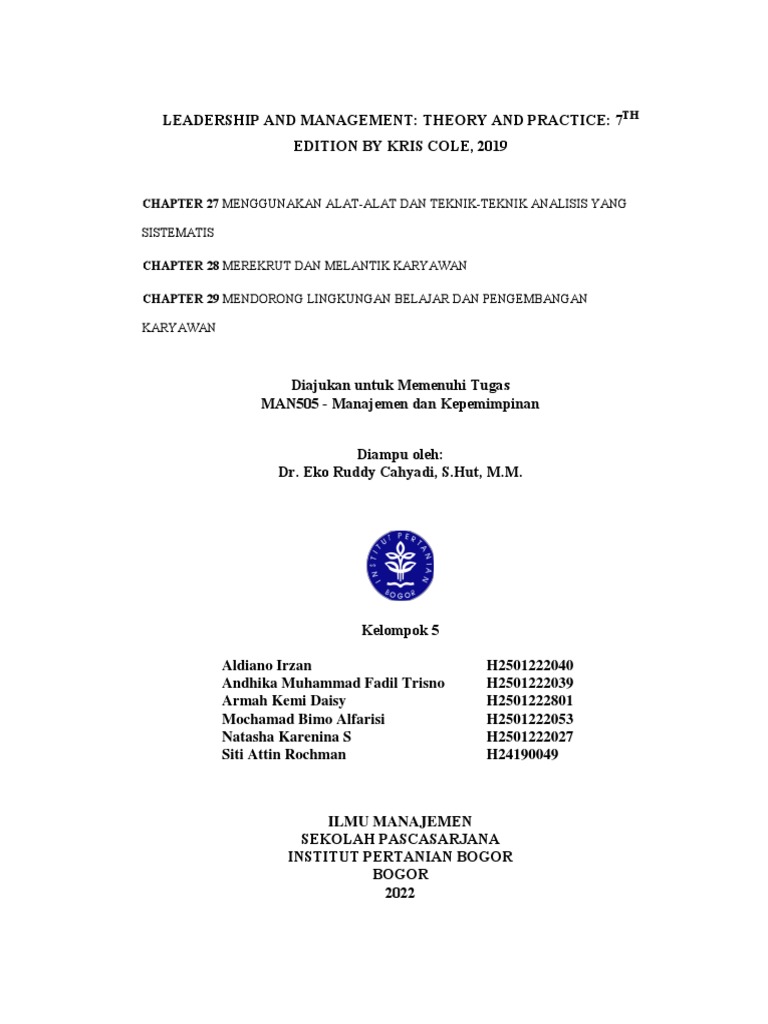 Makalah Kelompok 5 Sesi Uas | PDF