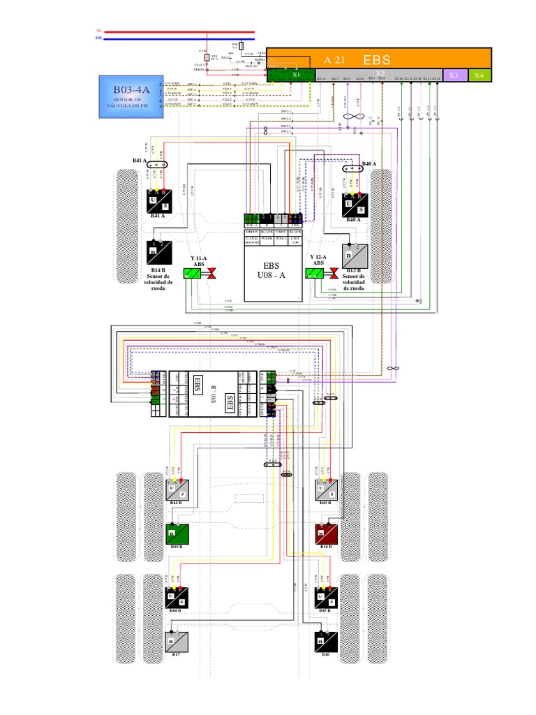 EBS. Circuito Electrico | PDF