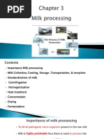 Flowchart of Milk Manufacturing Process | PDF | Milk | Dairy