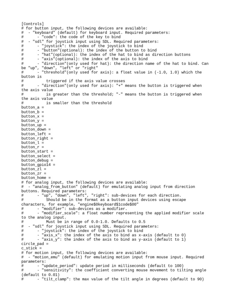 Config Ini | Download Free PDF | Software Development | Software Engineering