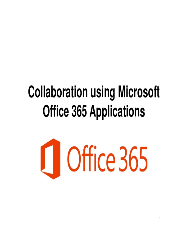 Microsoft Office 365 Collaboration Guide | PDF