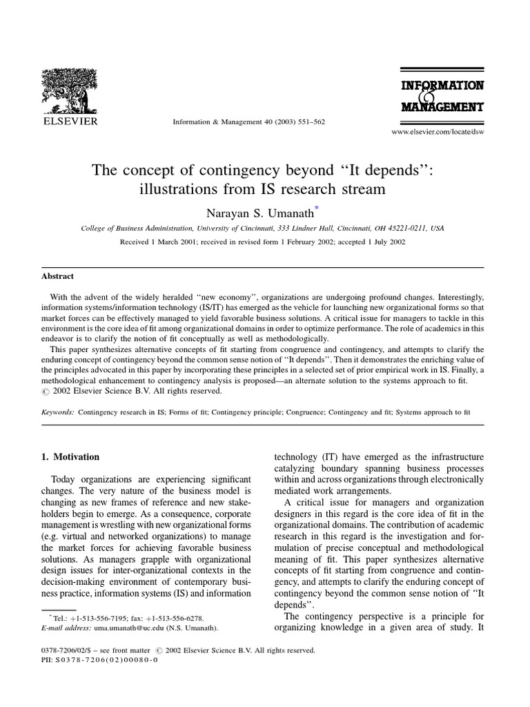 Umanath, N.S. (2003) | PDF