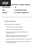 COE With Compensation | PDF