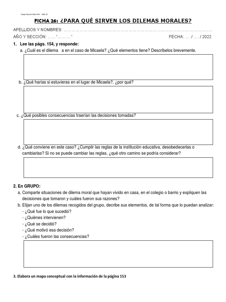 FICHA 26-1ro | PDF
