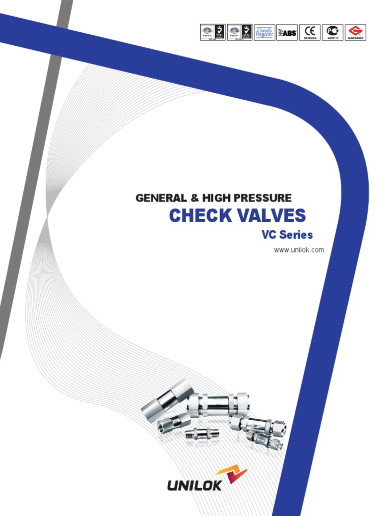 17 Check Valves (VC Series) | PDF