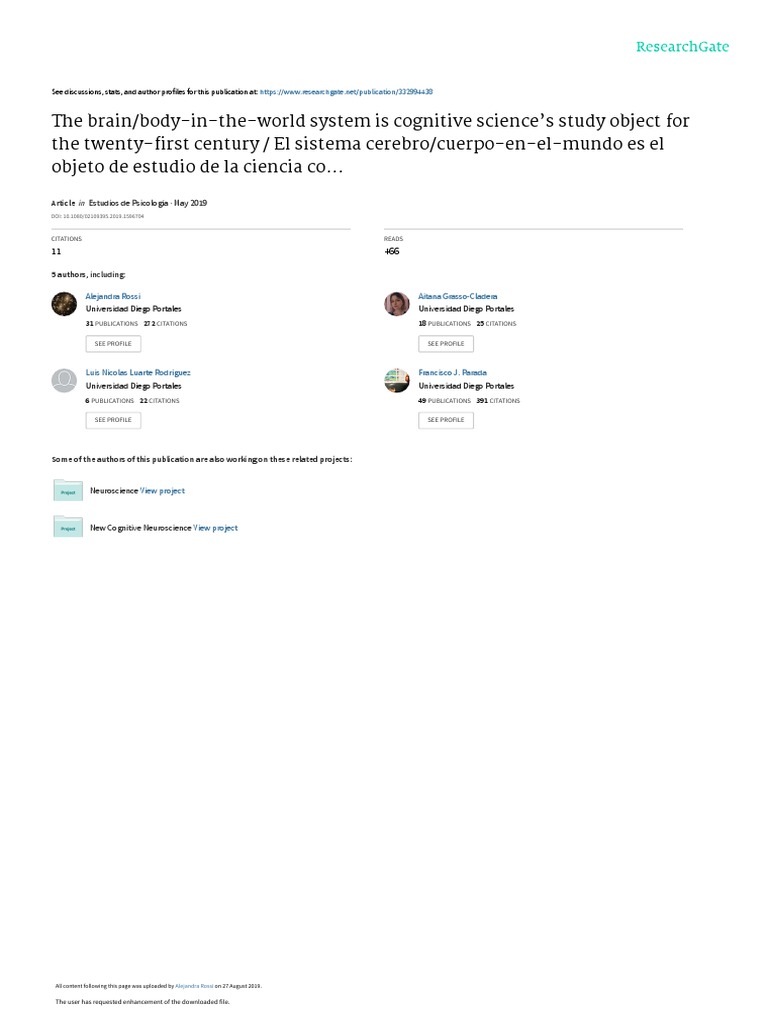 Rossi Etal 2019ESP | PDF