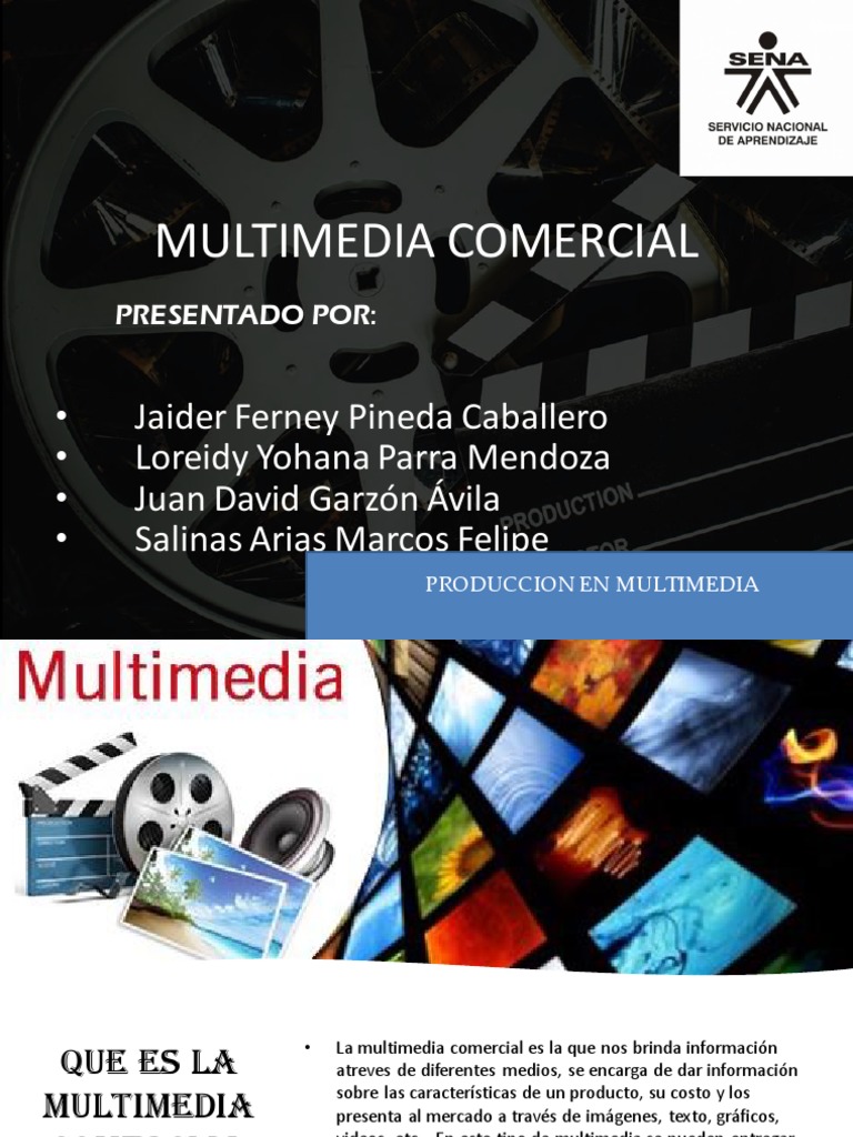 Qué es la multimedia comercial | PDF | Comercio electrónico | Multimedia