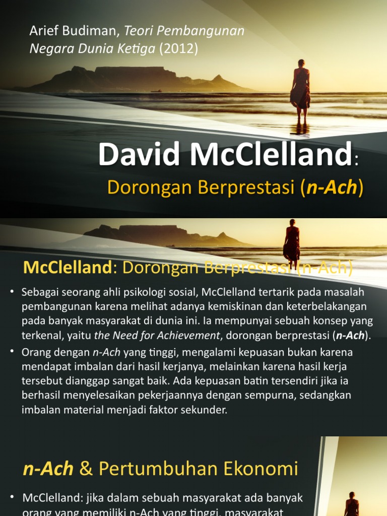 Teori David McClelland | PDF