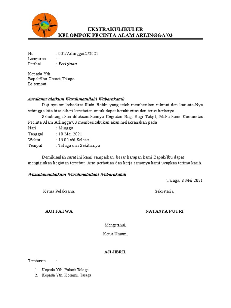 Surat Tembusan | PDF